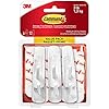 Command Utility Hooks Value Pack, Adhesive Hooks, Medium, 6 Wall Hooks ...