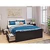 Amazon.com: Prepac Mate's Full 6-Drawer Minimalist Platform Storage Bed ...