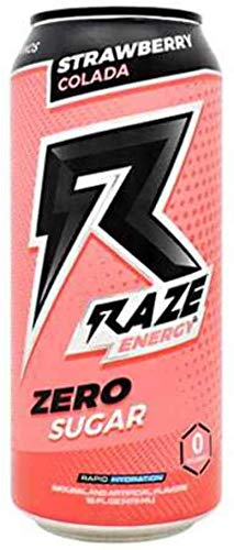 Buy RAZE Zero Sugar Energy Drink, 300mg Caffeine, Zero Calories, Sugar ...