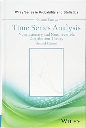 Amazon | Time Series Analysis: Nonstationary and Noninvertible Distribution Theory (Wiley Series ...