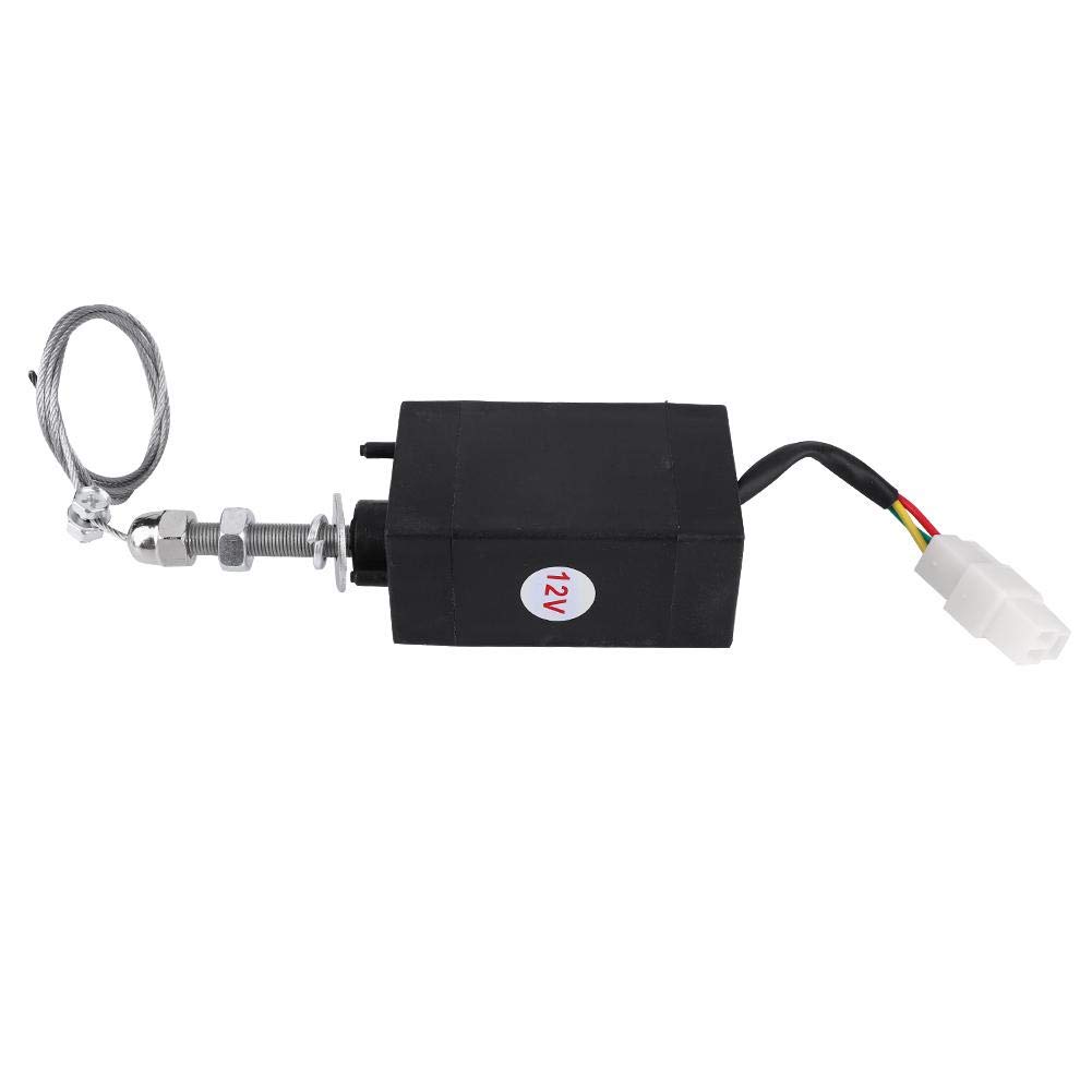 12V Engine Stop Solenoid XHQ-PT Throttle HOLDWELL 12V Engine Stop ...