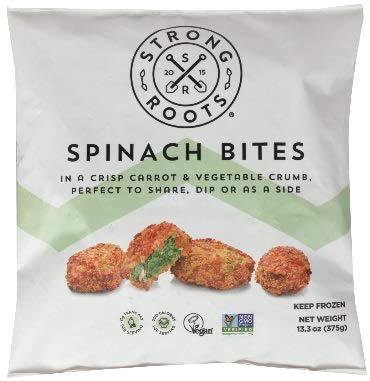 Amazon.com: Strong Roots Spinach Bites, 13.3 Ounce - 12 per case.