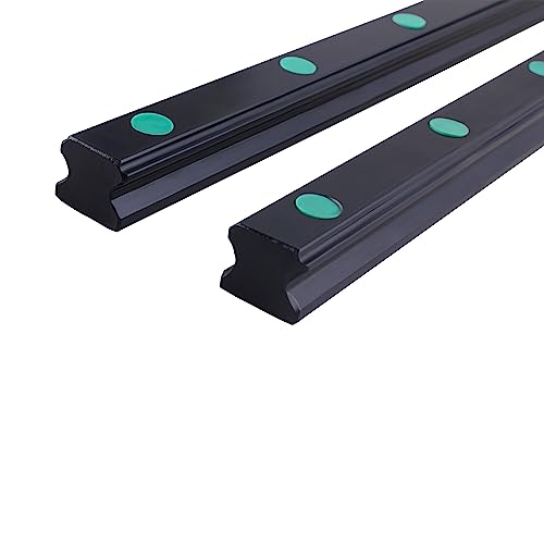 Snapklik.com : CNCYEAH Linear Guide Rail 2PCS HGR20 800mm Black Linear ...