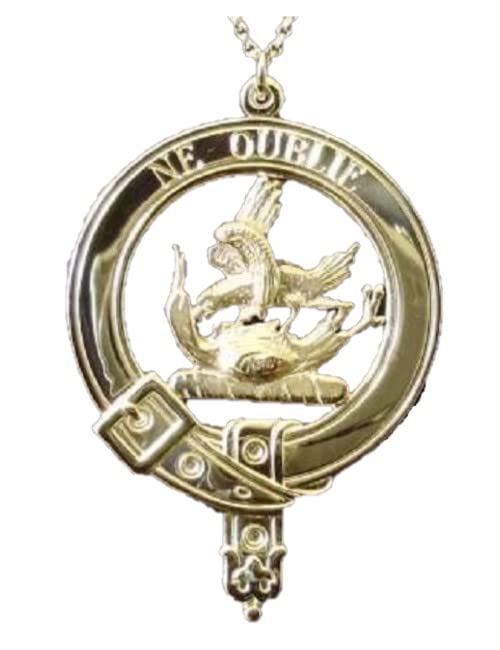 Amazon.com: Graham Scottish Clan Crest Badge in Solid Sterling Silver ...