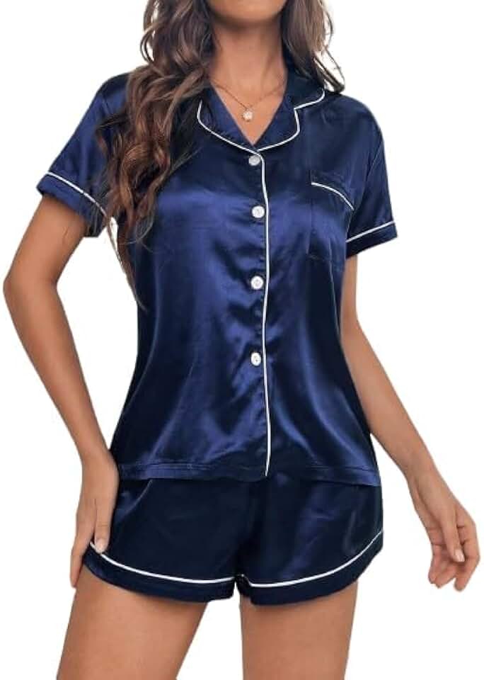 Amazon.in: Silk - Women's Pyjama Sets / Women's Sleep & Lounge Wear ...