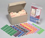 Amazon.com : SMD67906 - Smead End tab folder labels : Color Coding ...