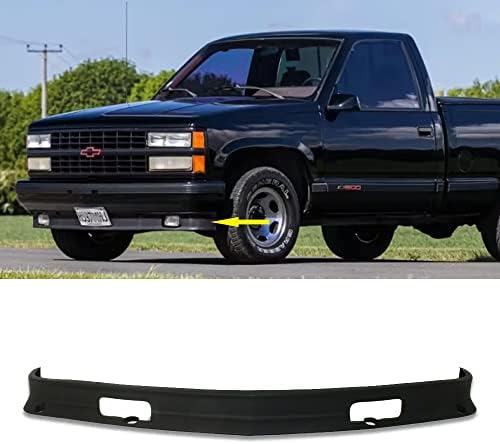Amazon.com: Front Bumper Lower Valance Air Deflector w/Tow Hook Hole ...