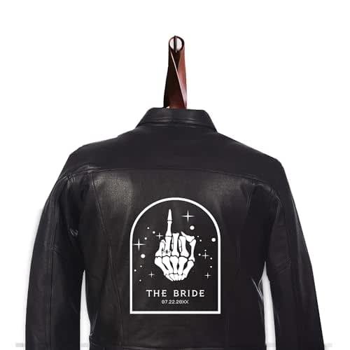 Amazon.com: Iron on Jacket Decal | Permanent Vinyl Decals for Denim or ...