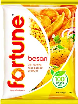 Fortune Chana Besan 500g Unique : Amazon.in: Grocery & Gourmet Foods