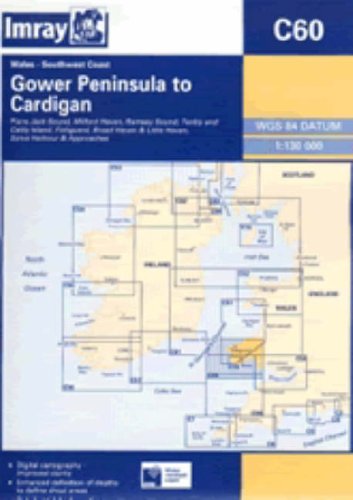 Buy Imray Chart C60: Southwest Coast of Wales (Imray C.Chart) Book ...