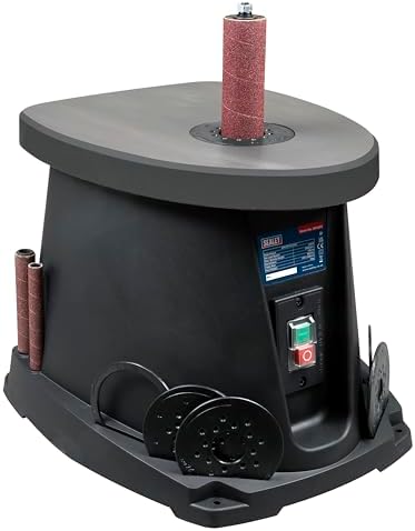 Sealey Oscillating Spindle/Bobbin Sander 450W - SM1200 : Amazon.co.uk ...