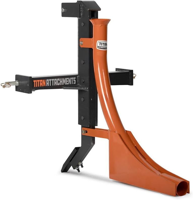 Amazon.com: Titan Attachments 3 Point Single Tine Subsoiler with Pipe ...