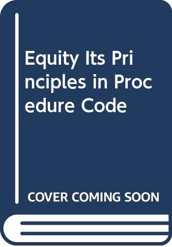 Amazon.in: Buy Equity Its Principles in Procedure Code Book Online at ...