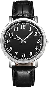 Leather Luxury Quartz Gift Ladies Watch Men's Men's Digital Chronograph ...