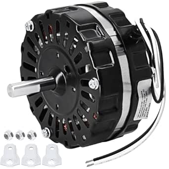Hiorucet Power Attic Vent Fan Motor Replacement for Lomanco F0510B2944 ...