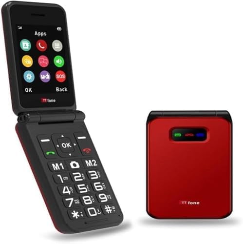 TTfone TT760 Flip 4G Big Button Mobile Phone for the Elderly with ...