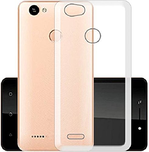 Itel A40 Transparent Soft Back Cover Beblio : Amazon.in: Electronics