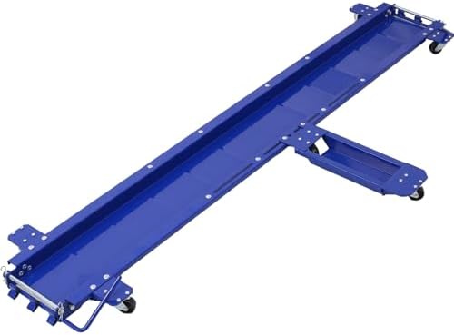 CQSXDA Widow Cruiser-Dolly Steel Motorcycle Dolly Blue Engine Mover for ...