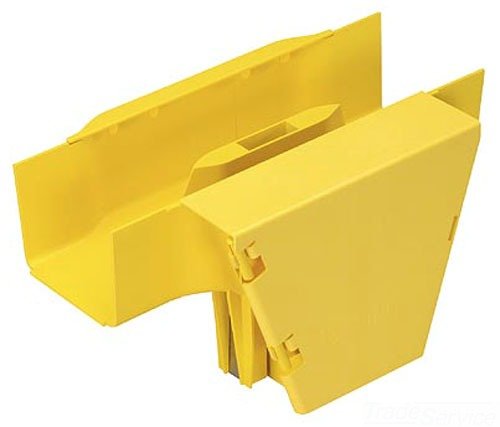 Panduit FRVT4X4YL Vertical Raceway Tee Fitting, Yellow - Conduit ...
