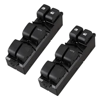 Amazon.com: Car Power Window Switch 2X Electric Power Window Master ...