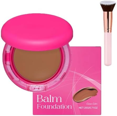 Amazon.com : Peptide Bounce Balm Foundation,Hydrating Moisturizing Serum Foundation,Age-Defying ...