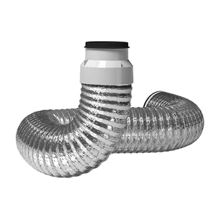 Amazon.com: Lambro Industries 4004 Quick Connect Flexible Aluminum Duct ...