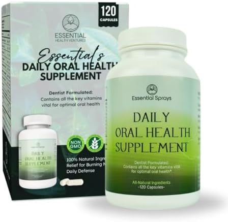 Amazon.com: Essential Sprays Daily Oral Health Supplement - 30 Servings ...