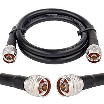 XRDS -RF N Male to N Male Cable 3FT, Low Loss KMR400 Coax Extension Cable for 3G/4G/5G/LTE/GPS ...