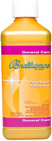 Amazon.com: Brilliance for Spas Surface Cleaner Y : Health & Household