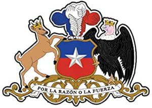 Amazon.com: MAGNET Chilean Coat Of Arms Chile Flag Chl Cl Magnetic ...