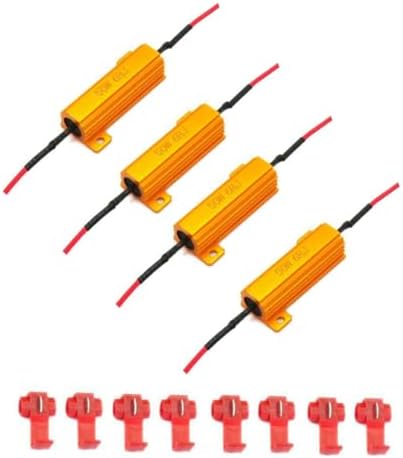 Amazon.com: 4PCS 50W 6ohm LED Load Resistors Decoders for Turn Signal ...