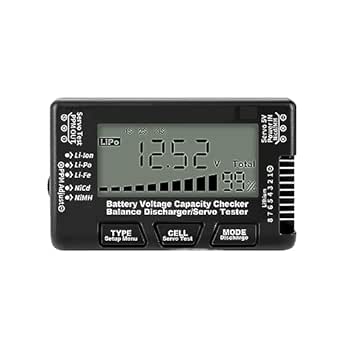 Digital Battery Capacity Tester LiPo Life Li-ion Nicd NiMH Battery ...