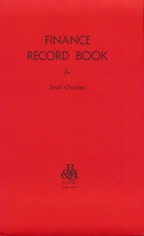 Finance Record Book for Small Churches [Stationery]: unknown author ...