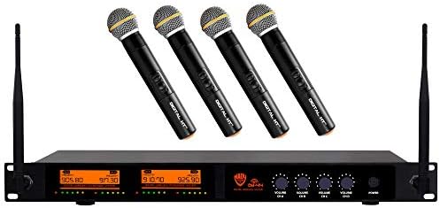 Amazon.com: Nady DW-44 | Digital Wireless Handheld Microphone System ...