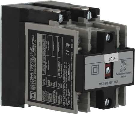 Master Nema Control Relay, 4No, 120Vac, 20A: Electrical Equipment ...