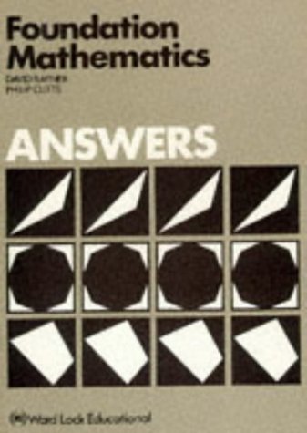 Ans.Bk.6 (Foundation Mathematics) : Rayner, D., Cutts, P.: Amazon.in: Books