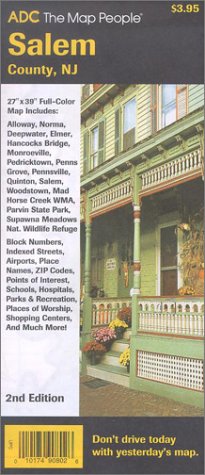 Salem County, Nj Map | Amazon.com.br