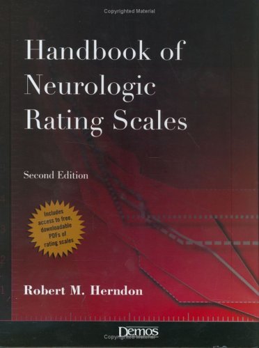 Handbook Of Neurologic Rating Scales: 9781888799927: Medicine & Health ...