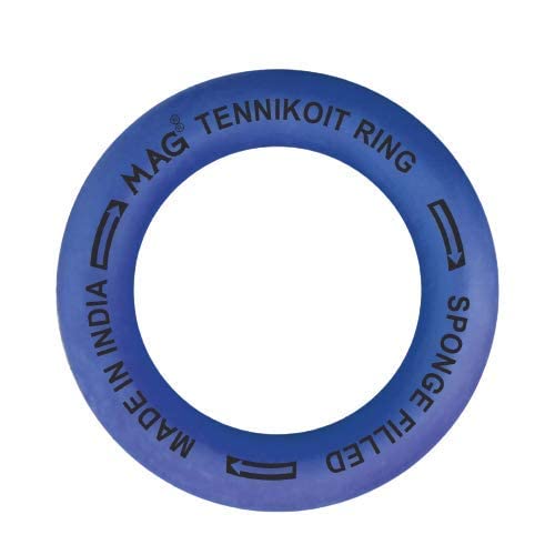 Rubber Tennikoit Ring *7 Inches* Diameter (Random Colour), Playing ...