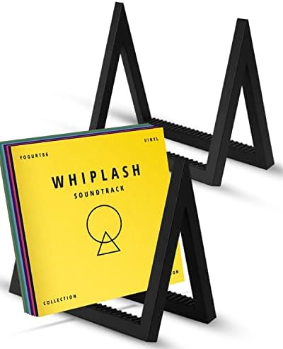 Amazon.com: Vinyl Record Storage Holder for Albums - Organizer Stand ...
