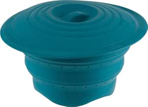 Amazon.com: Trudeau Strainer/Steamer with Lid 8-Inch, Blue: Home & Kitchen