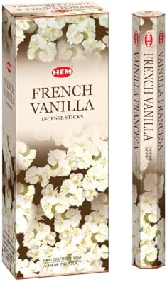 Amazon.com: HEM French Vanilla Incense – 120 Sticks Box (6 Packs ...