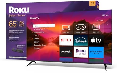 Amazon.com: TCL 65S425 65 Inch 4K UHD HDR Smart Roku TV (2019 ...