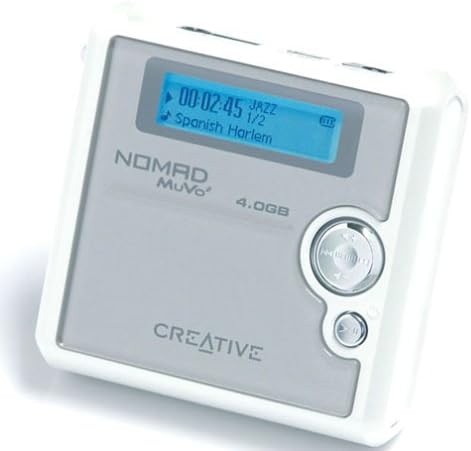 Amazon.co.jp: Creative NOMAD MuVo2 4GB ホワイト [CNMVS4G] : 家電＆カメラ
