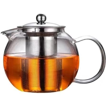 Kinto Unitea - 460 ml One Touch Teapot - Heat resistant - Glass teapot ...