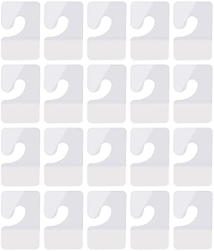 Amazon.com : 400 Pieces Clear Sticky Hanging Tabs,1.0 x 1.7 inch, J ...
