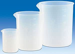 Amazon.com: Brandtech Griffin Beaker, PFA, molded graduations, 500mL, each - BRNTC : Industrial ...