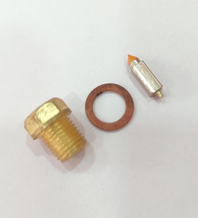 NS Carburetor Needle Valve Float Pin Float Valve Petrol Overflow ...