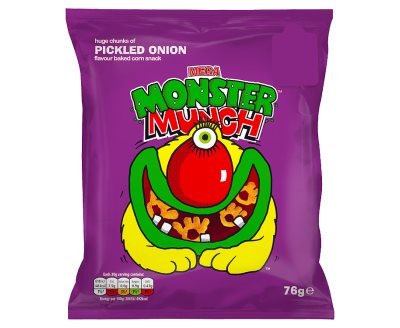 Amazon.com: Mega Monster Munch Pickled Onion Flavour Baked Corn Snack ...