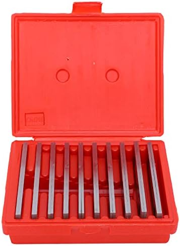 Parallelset Thin Parallel Bar Set 10 Pair 1/8 Inch Steel Parallel ...
